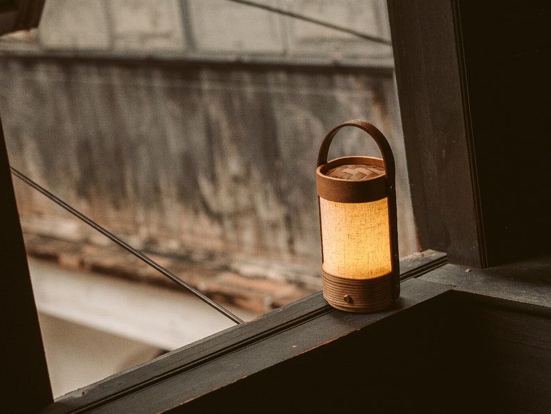 DIM SUM BO- Handmade Dim Sum Lamp Battery Operated, Wabi Sabi Decor ...