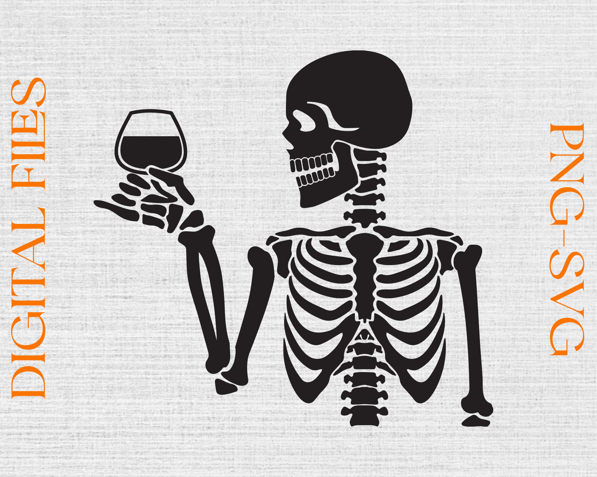 Skeleton Holding a Glass of Wine Svg, Skeleton Drinking Wine Svg ...