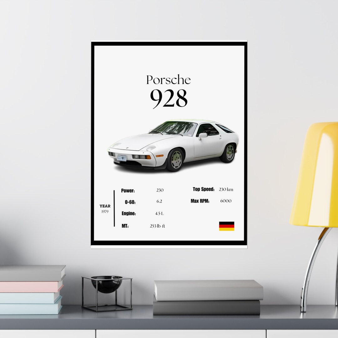 1970 Porsche 928 Poster - Etsy