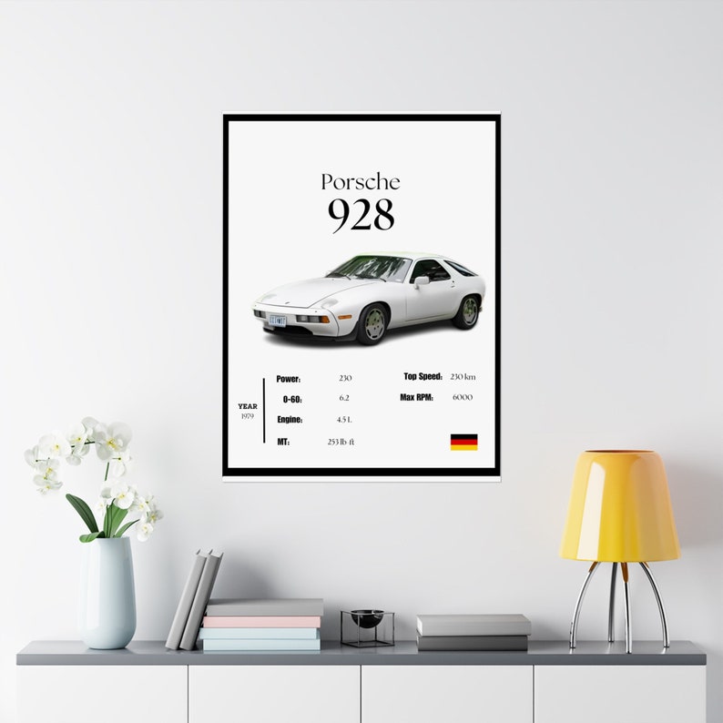 1970 Porsche 928 Poster - Etsy
