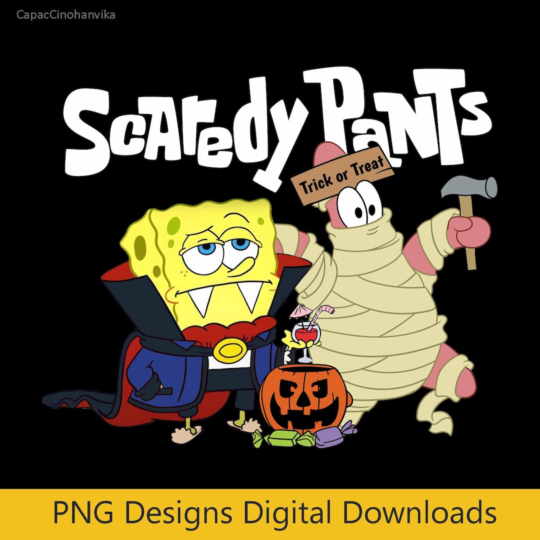 Scaredy Pants Png, Spongebob Cartoon Moovie Png, Patrick Star Png ...
