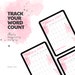 Word Count Tracker Writing Template Digital Download PDF Goodnotes ...