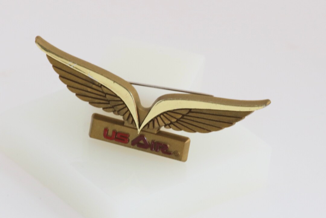 US Air Junior Pilot Plastic Wings Pin // Vintage Jewelry ...
