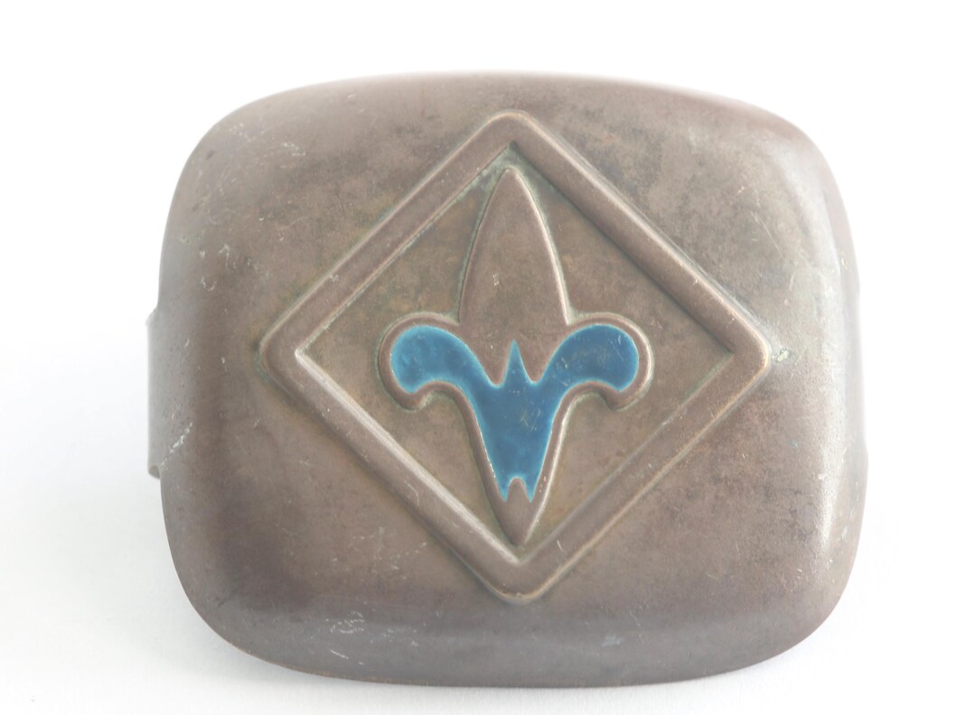 Vintage Brass Boy Scout Webelo Scarf Slide - 1950s Scout Collectible ...