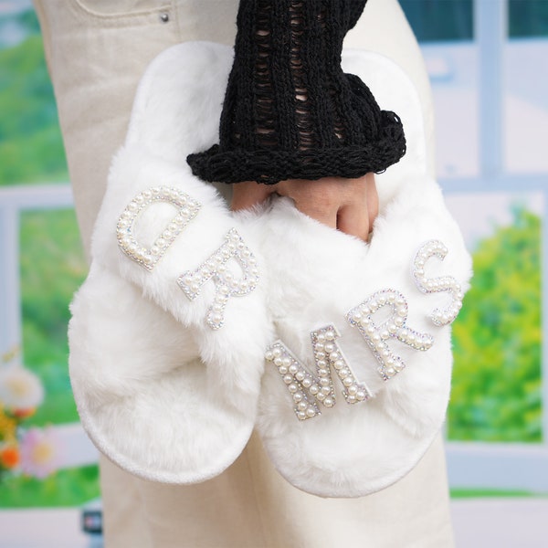 Slippers With Letters - Etsy