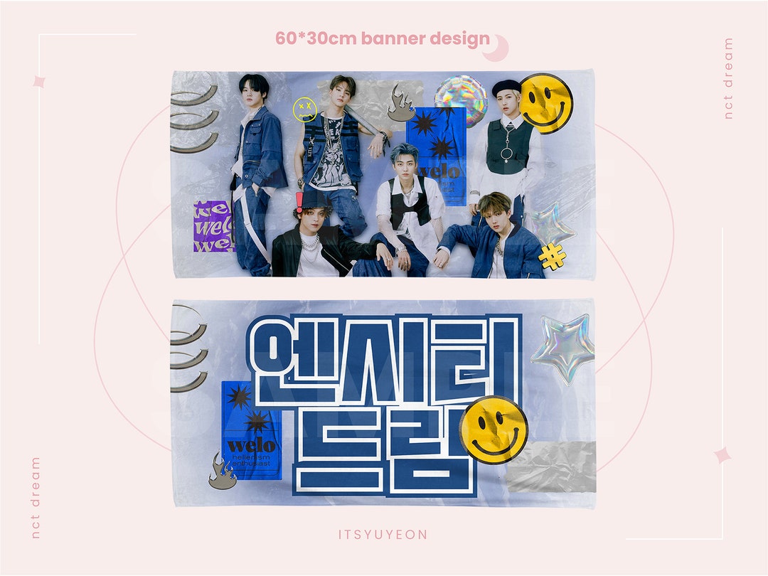 Nct Dream 60x30cm Slogan / Banner Design - Etsy