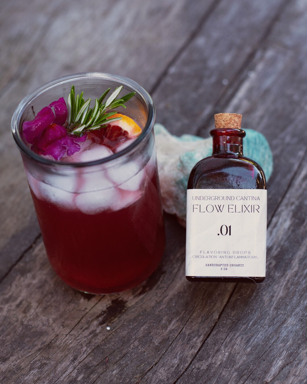 FLOW ELIXIR Casa Café Apothecary Bottle - Etsy