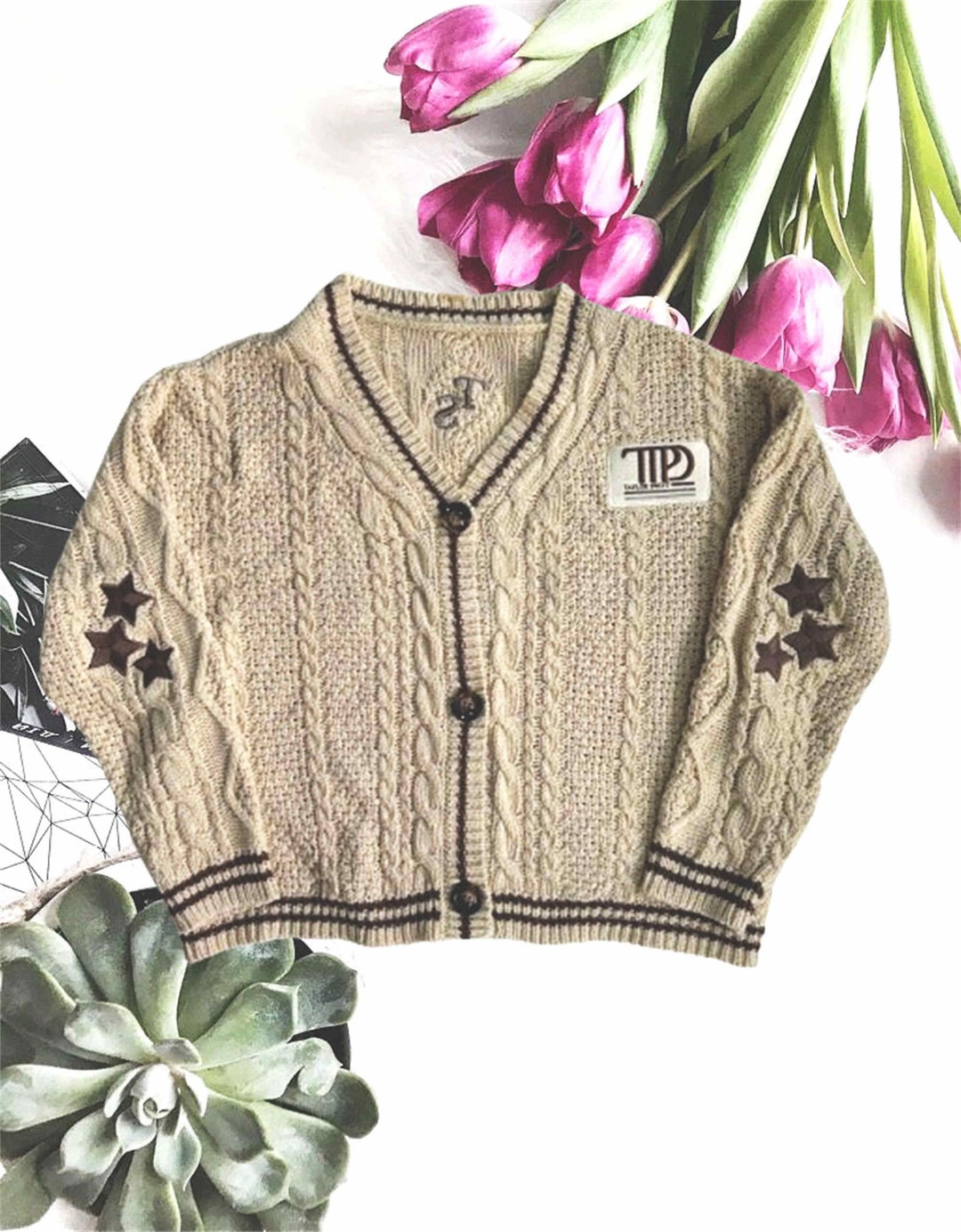 Taylor Swift TTPD Cardigan, the Torted Poets Department Cardigan, TS ...