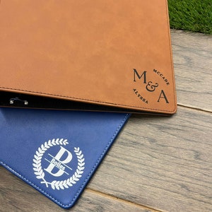 Leather Binder, Binder, Personalized Binder, Leather, 3-ring Binder ...