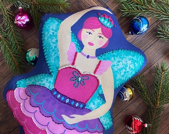 Nutcracker Doll: Cut & Sew Panel - Etsy