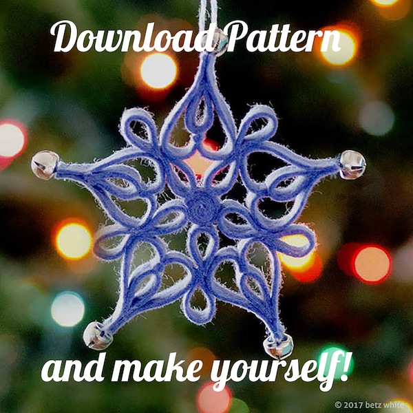 Felt Snowflake - Etsy
