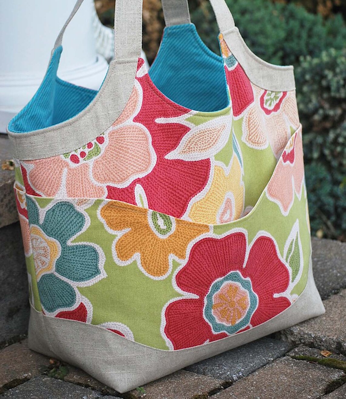 Smile and Wave Tote Bag PDF Sewing Pattern - Etsy