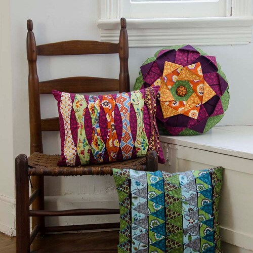 Pleated Pillow Trio PDF Sewing Pattern | Etsy