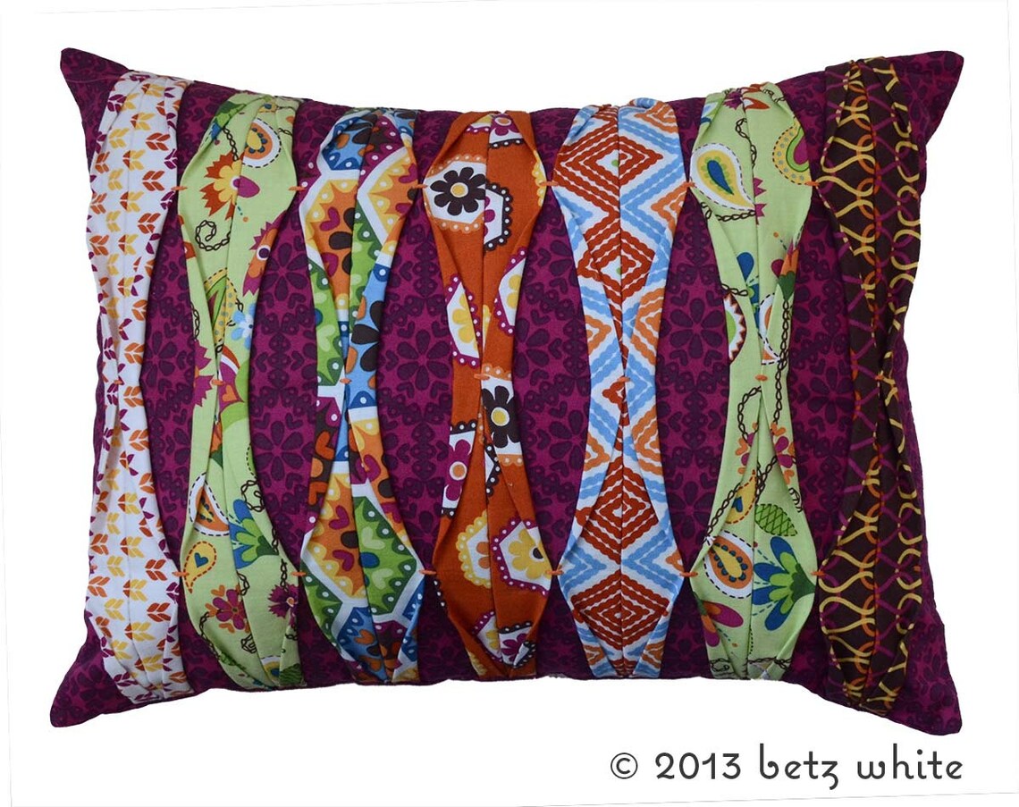 Pleated Pillow Trio PDF Sewing Pattern | Etsy