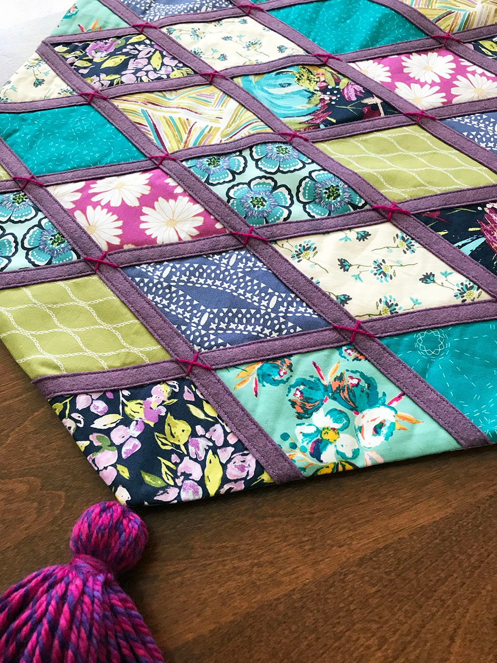 Boho Patchwork Wall Hanging PDF Pattern | Etsy