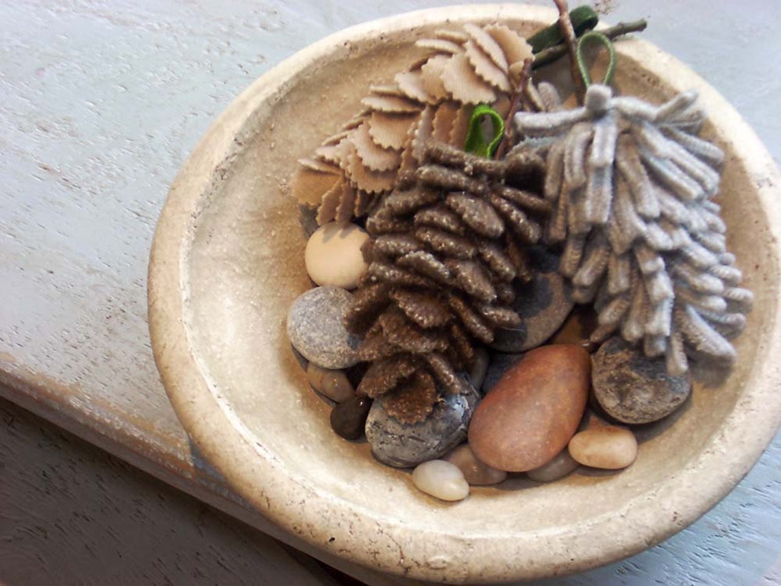 Felt Pinecone Ornament PDF PATTERN | Etsy UK