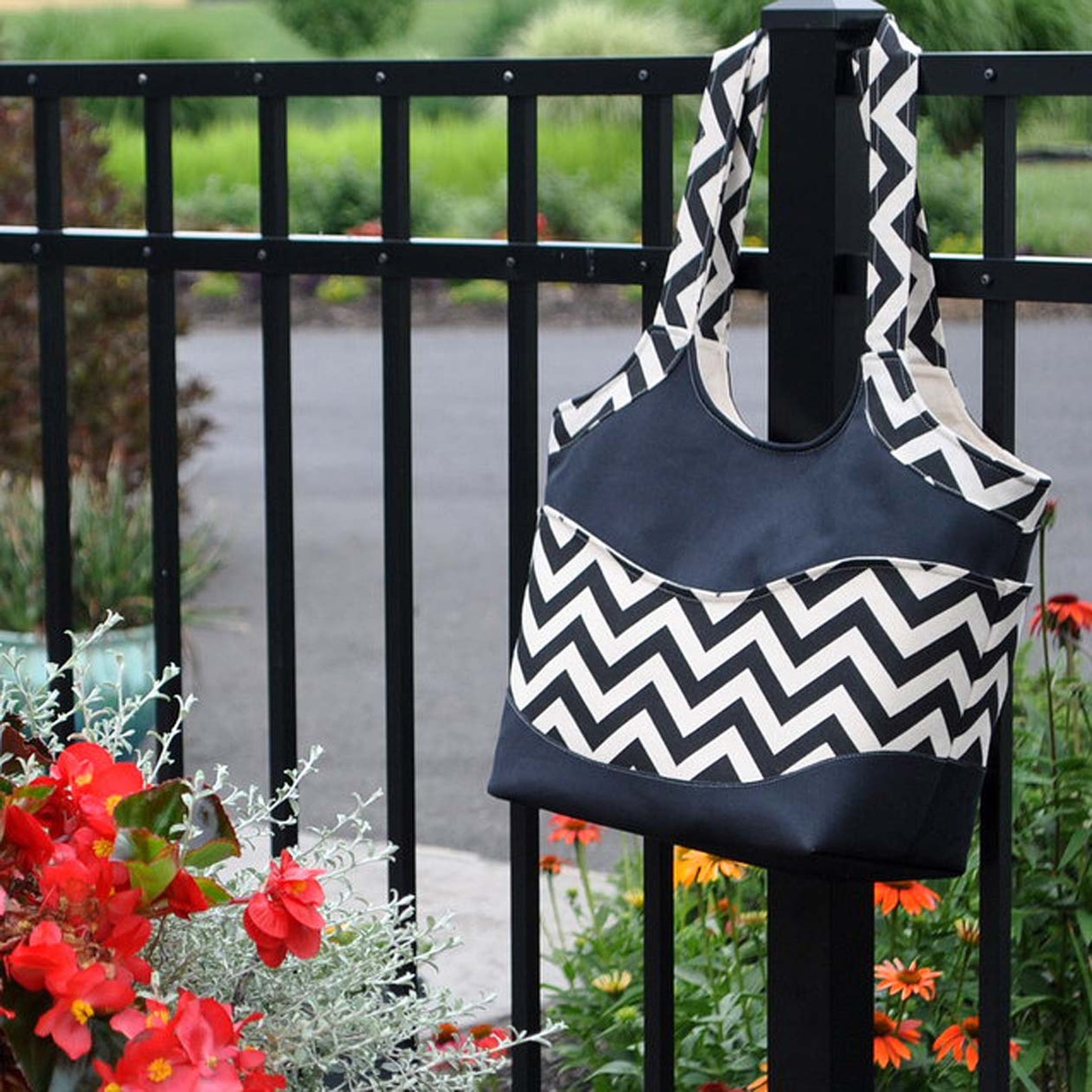 Smile and Wave Tote Bag PDF Sewing Pattern - Etsy