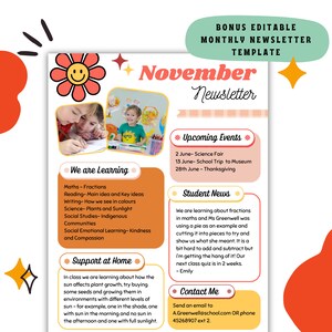 Editable Meet the Teacher Template, Back to School, Daycare Flyer ...