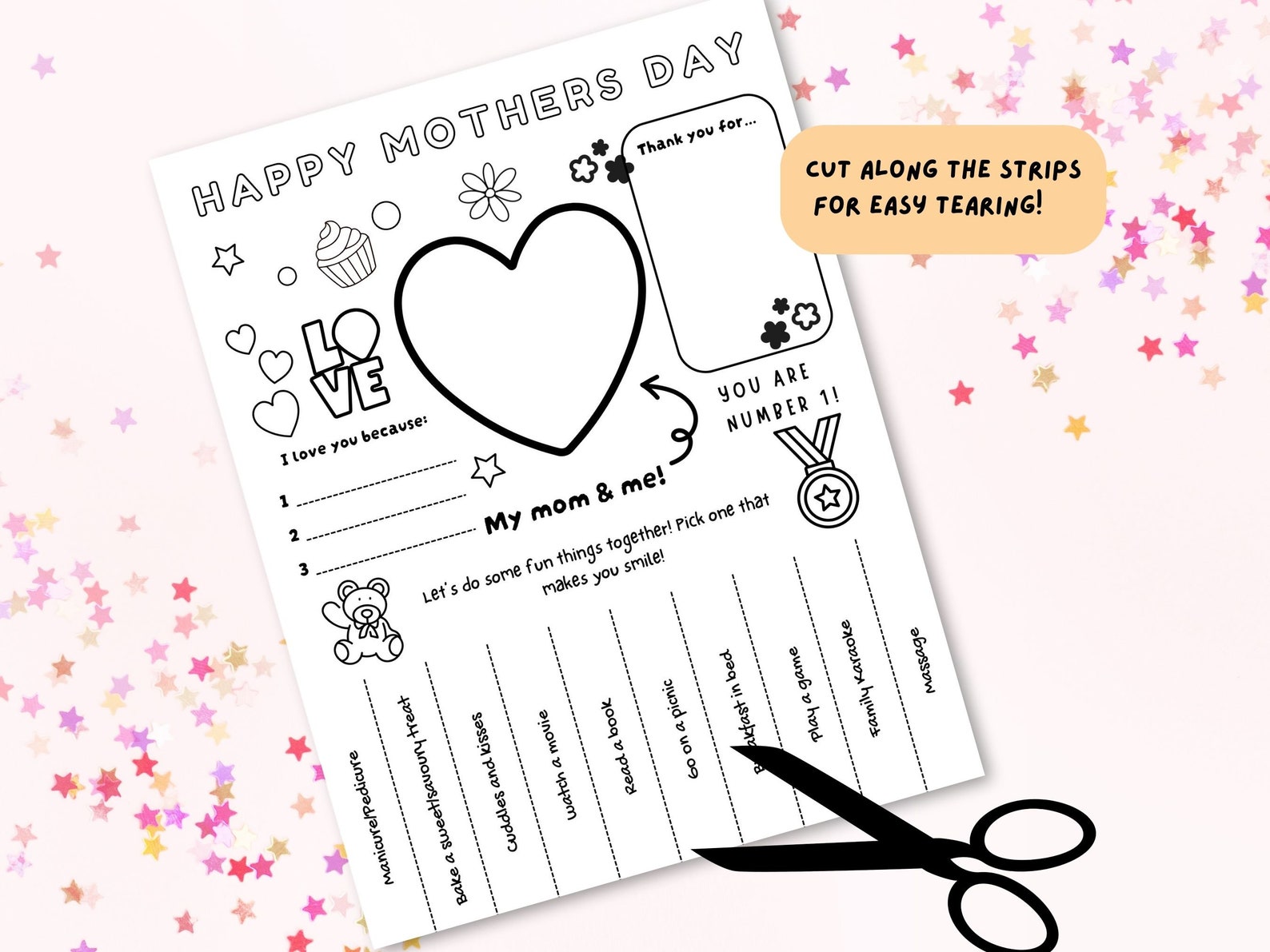 All About My Mom, Mother's Day Activities, Mother's Day Craft for Kids ...