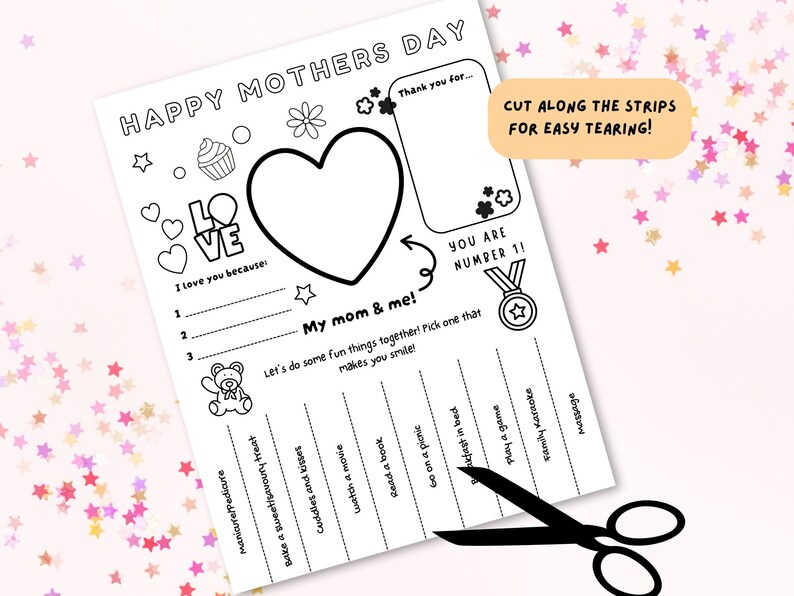 All About My Mom, Mother's Day Activities, Mother's Day Craft for Kids ...