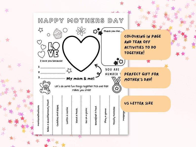 All About My Mom, Mother's Day Activities, Mother's Day Craft for Kids ...