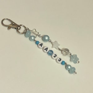 Williams F1 Inspired Beaded Keychain - Etsy
