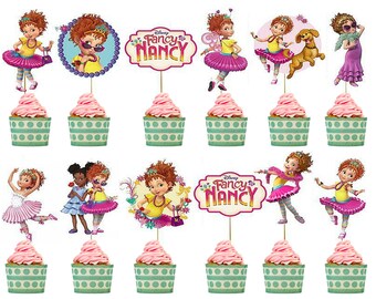 Fancy Nancy Cake Topper - Etsy