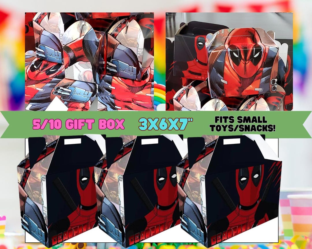 DEADPOOL WOLVERINE Bouquet Birthday Balloons Supplies Event Celebration ...