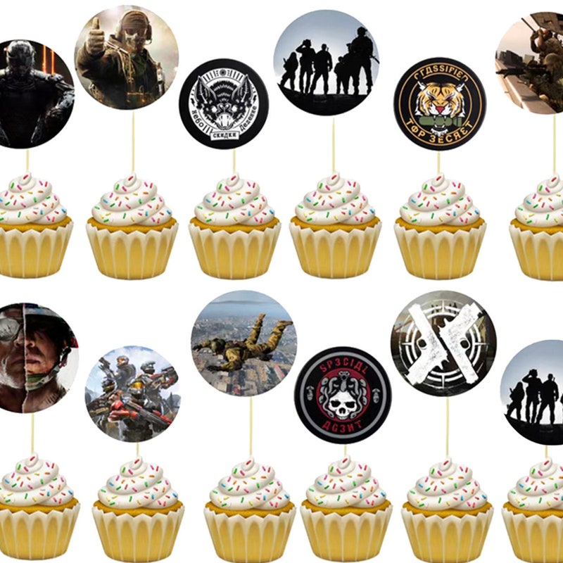 Call of Duty Cake Topper - Etsy