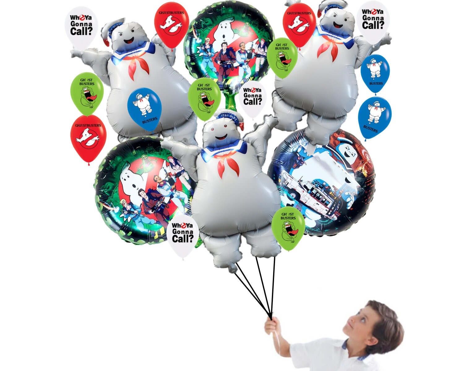 Ghostbusters Bouquet Birthday Balloons Supplies Event Celebration ...