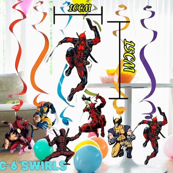 Deadpool Wolverine Cake Decor - Etsy