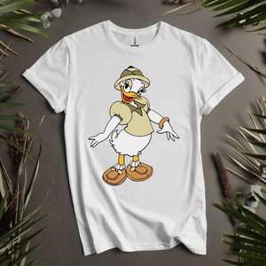 Donald Duck Safari Custom T-shirts for Men, Women, and Kids - Sizes S ...