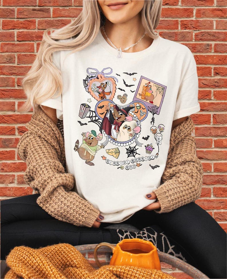 Halloween Gus-gus Co Bibbidi Bobbidi Boo Unisex T-shirt Hoodie ...
