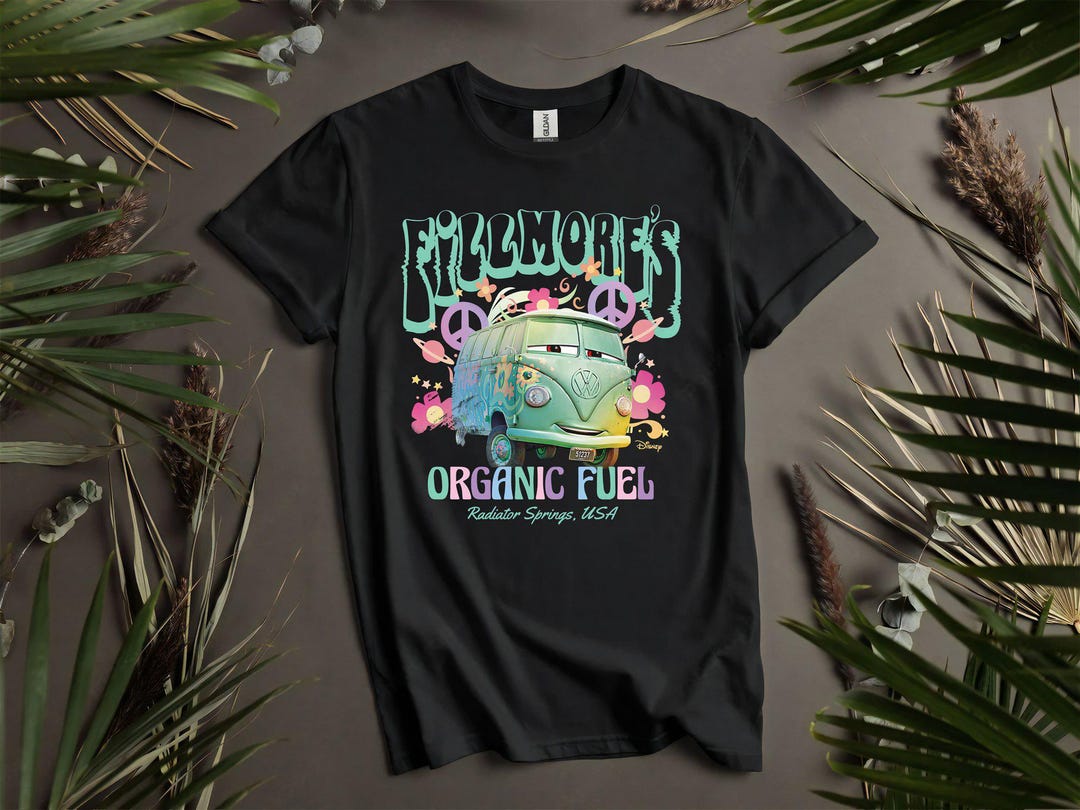 Fillmores Organic Fuel Cars Movie T-shirts, Hoodie for Men, Women, and ...
