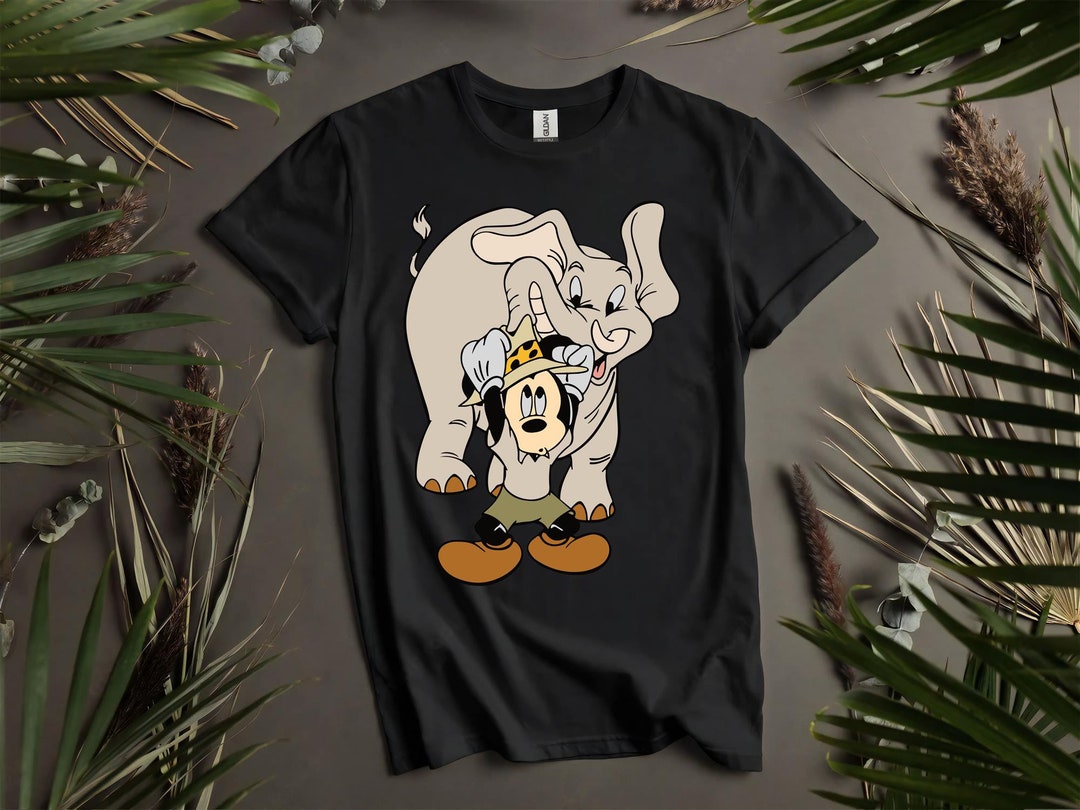 Goofy Showing off Muscles Custom T-shirts for Men, Women, and Kids ...