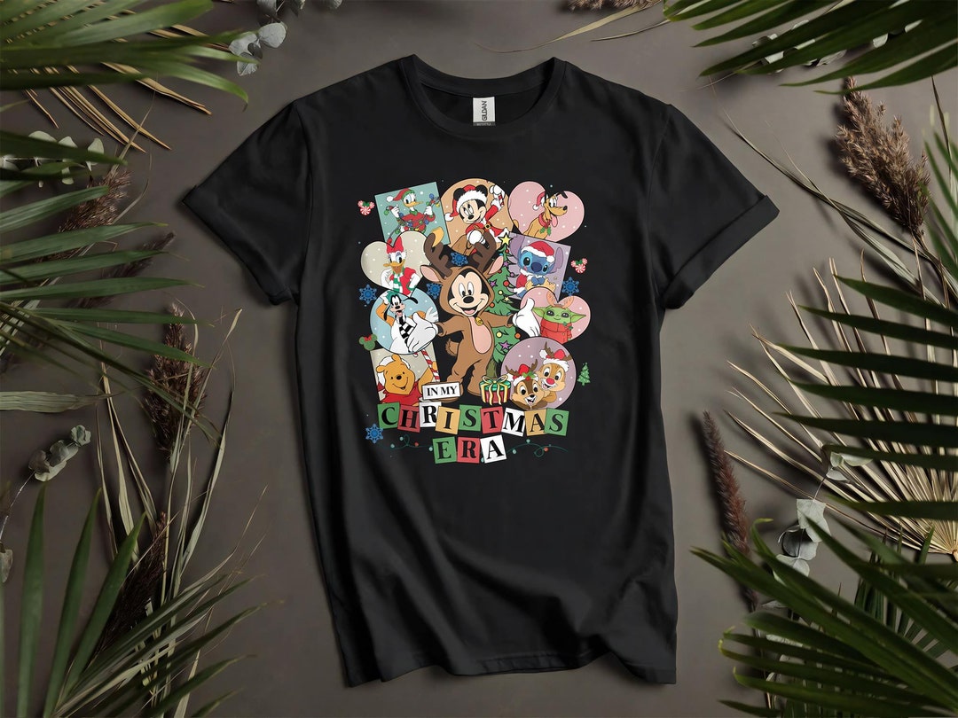 Disney Princess Christmas Custom T-shirts for Men, Women, and Kids ...