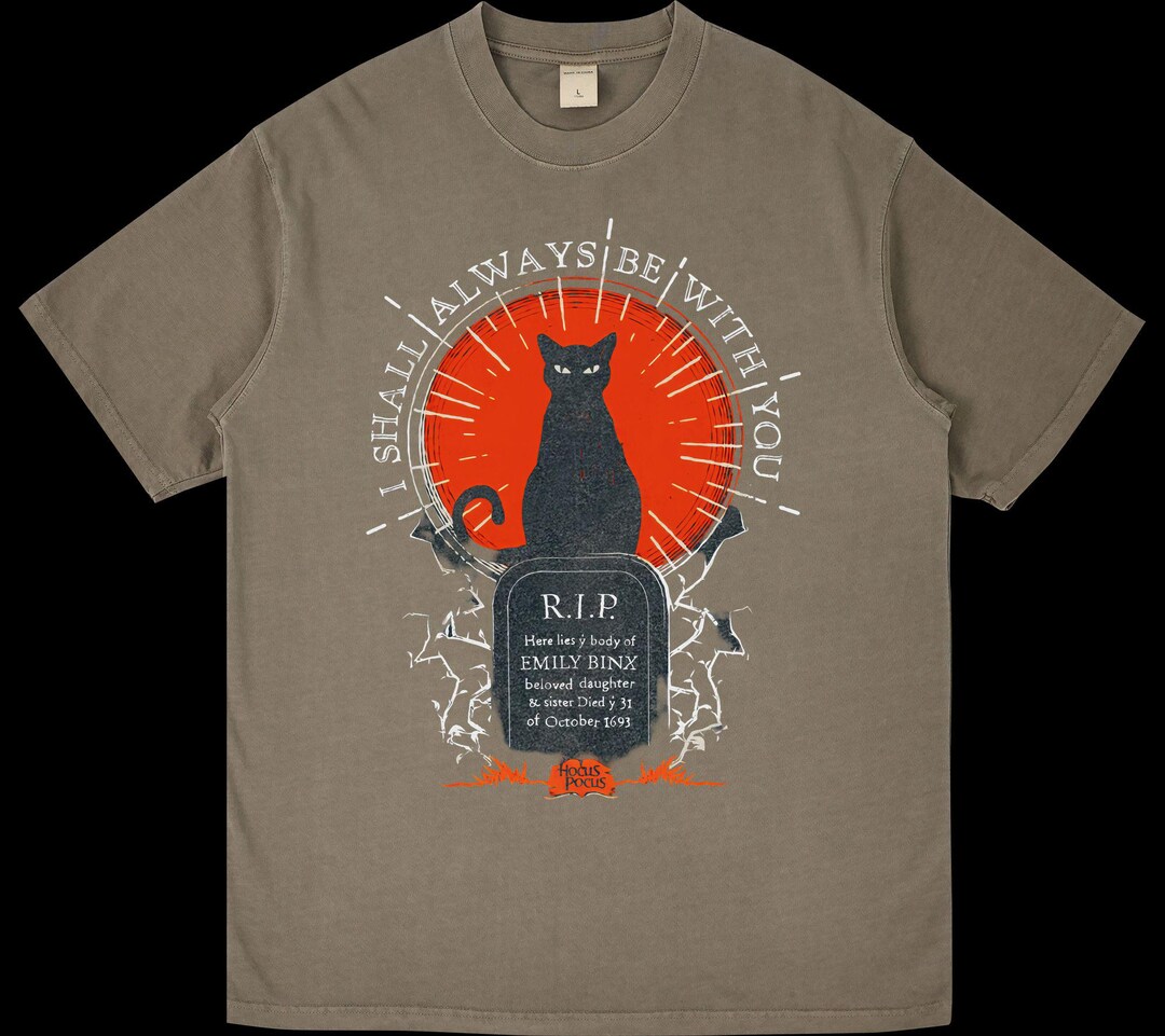 Disney Hocus Pocus Emily Binx Shall Always Premium Heavyweight T-shirt ...