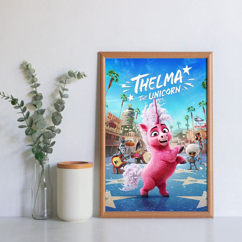 Thelma the Unicorn Movie Posters, Canvas Posters, Art Printing, Home ...