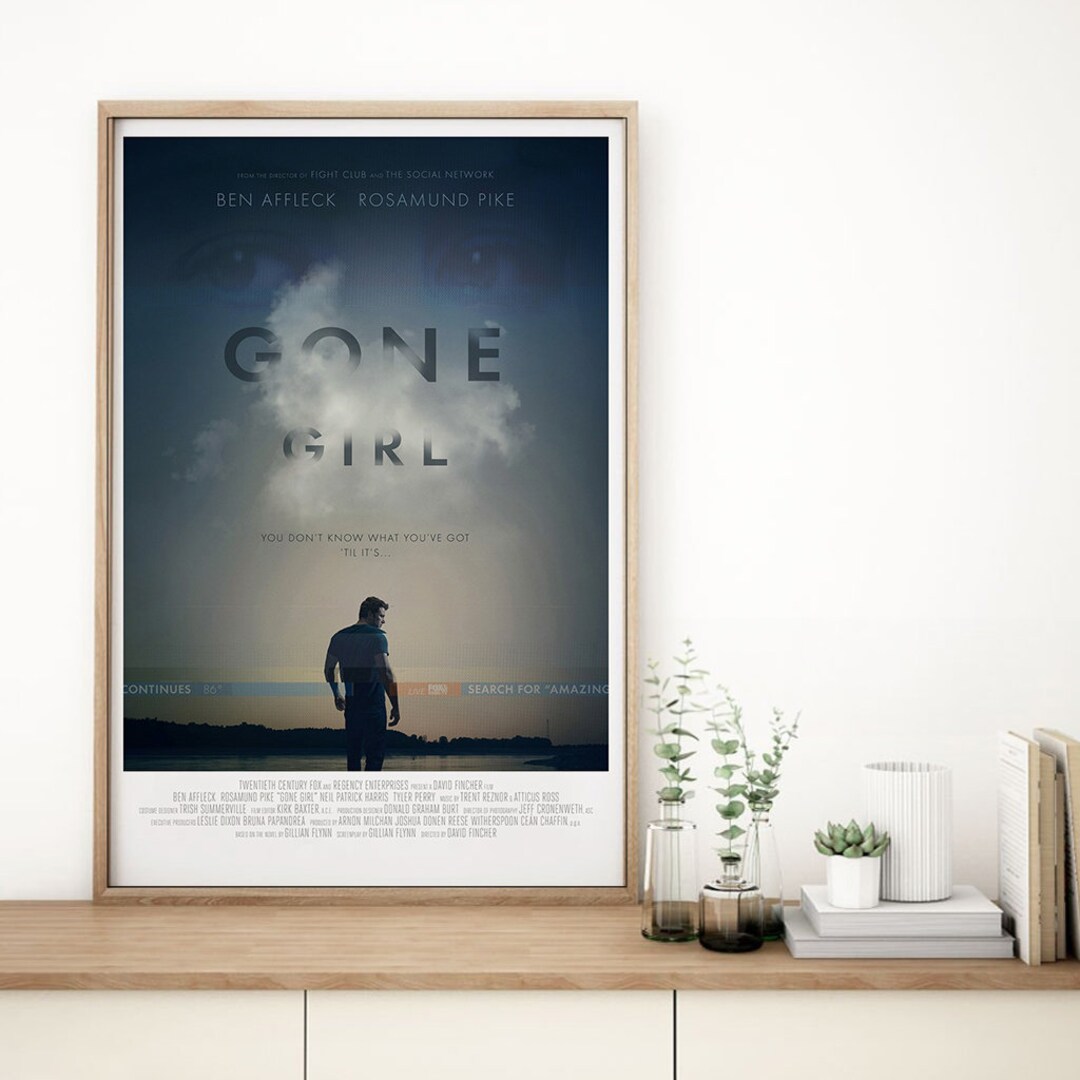 Gone Girl Movie Posters, Canvas Posters, Art Printing, Home Decoration ...