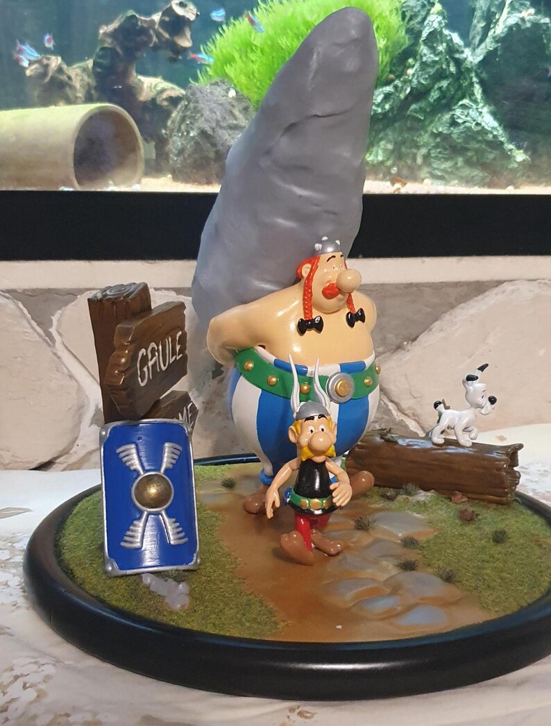 Asterix & Obelix Diorama - Etsy