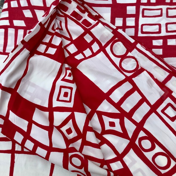 Geometric Design Fabric - Etsy