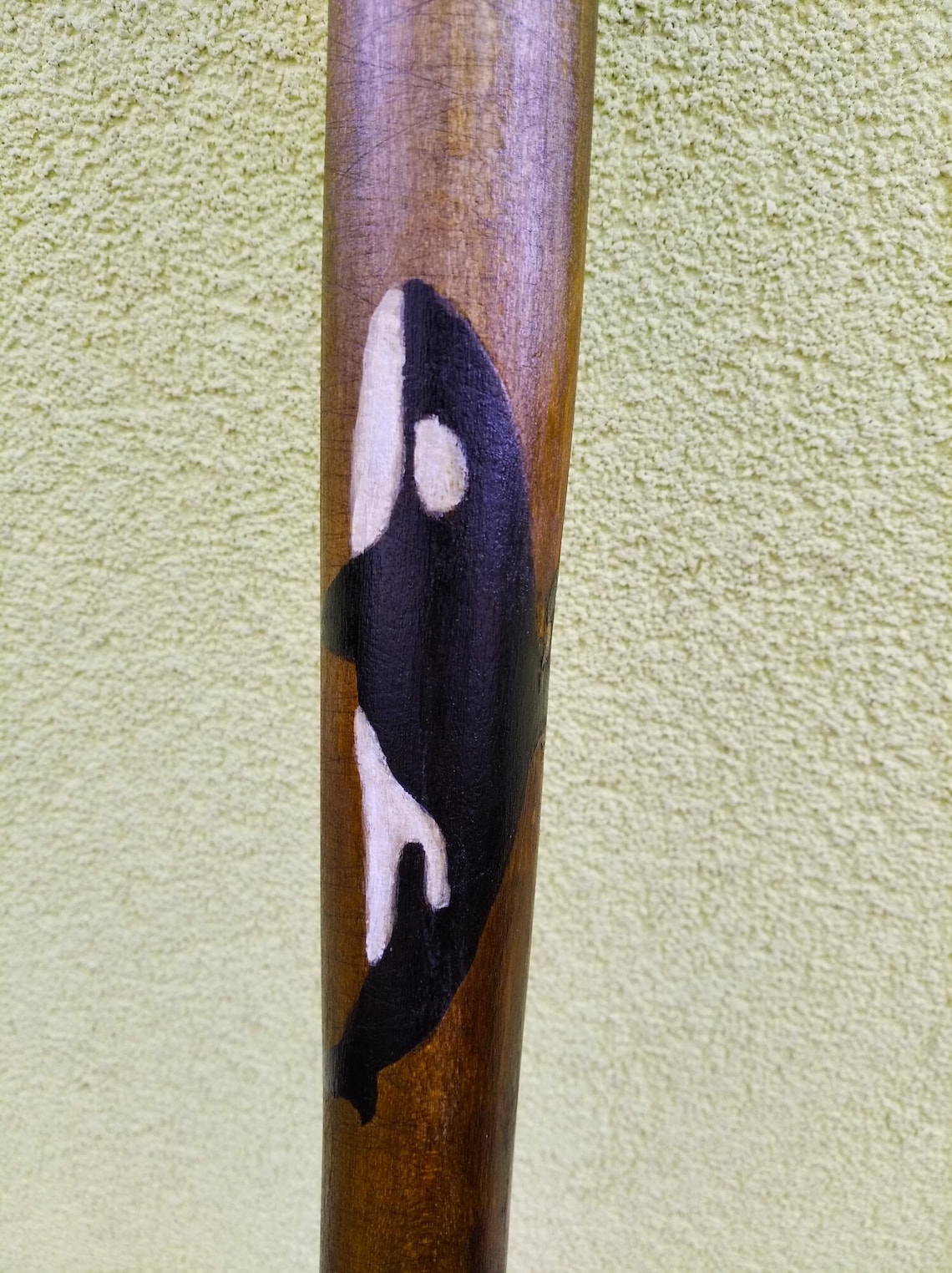 Shark Wooden Walking Cane, Fish Wooden Walking Stick, Hand Carved ...