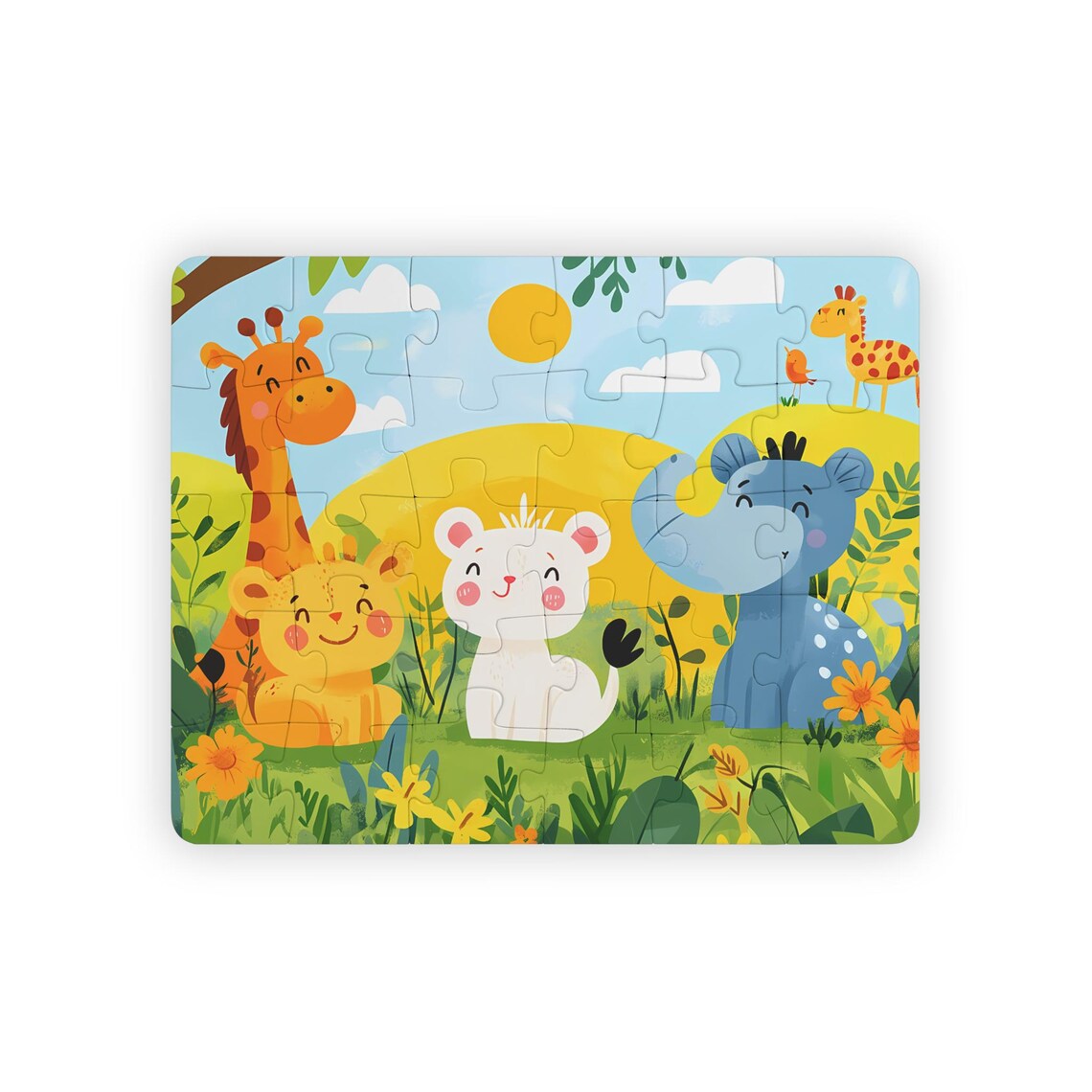 Animal Kids Puzzle, 30-piece, Kid Puzzle, Kid Jigsaw Puzzle, Gifts for ...