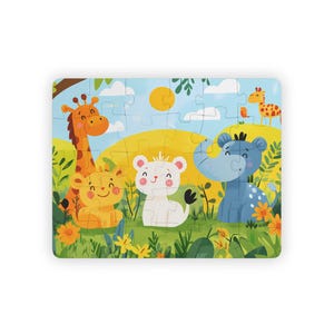 Animal Kids Puzzle, 30-piece, Kid Puzzle, Kid Jigsaw Puzzle, Gifts for ...