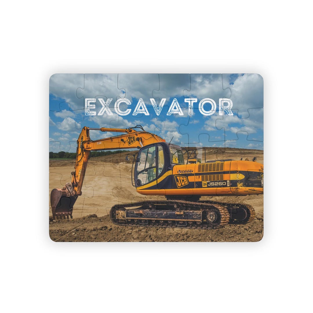 Kids' Puzzle, 30-piece - Excavator Jigsaw Puzzle, Fun and Educational ...