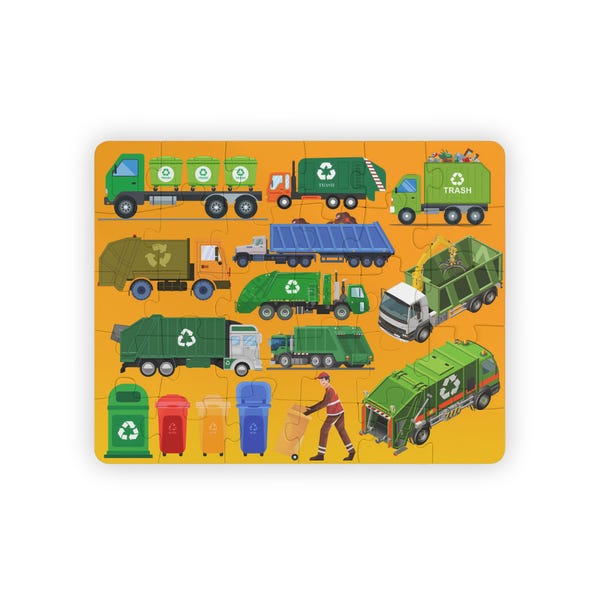 Garbage Truck Toy - Etsy UK