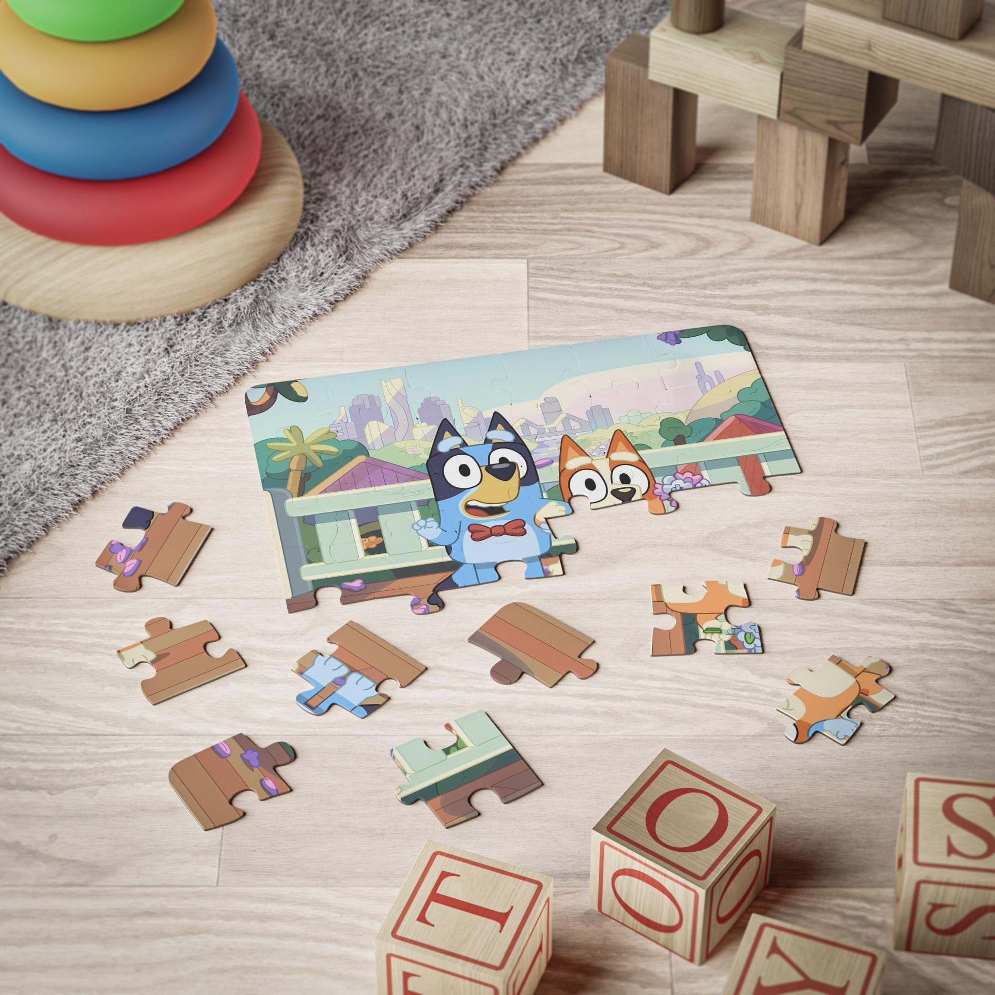 Bluey Kids Puzzle, 30-piece, Kid Puzzle, Kid Jigsaw Puzzle, Gifts for ...