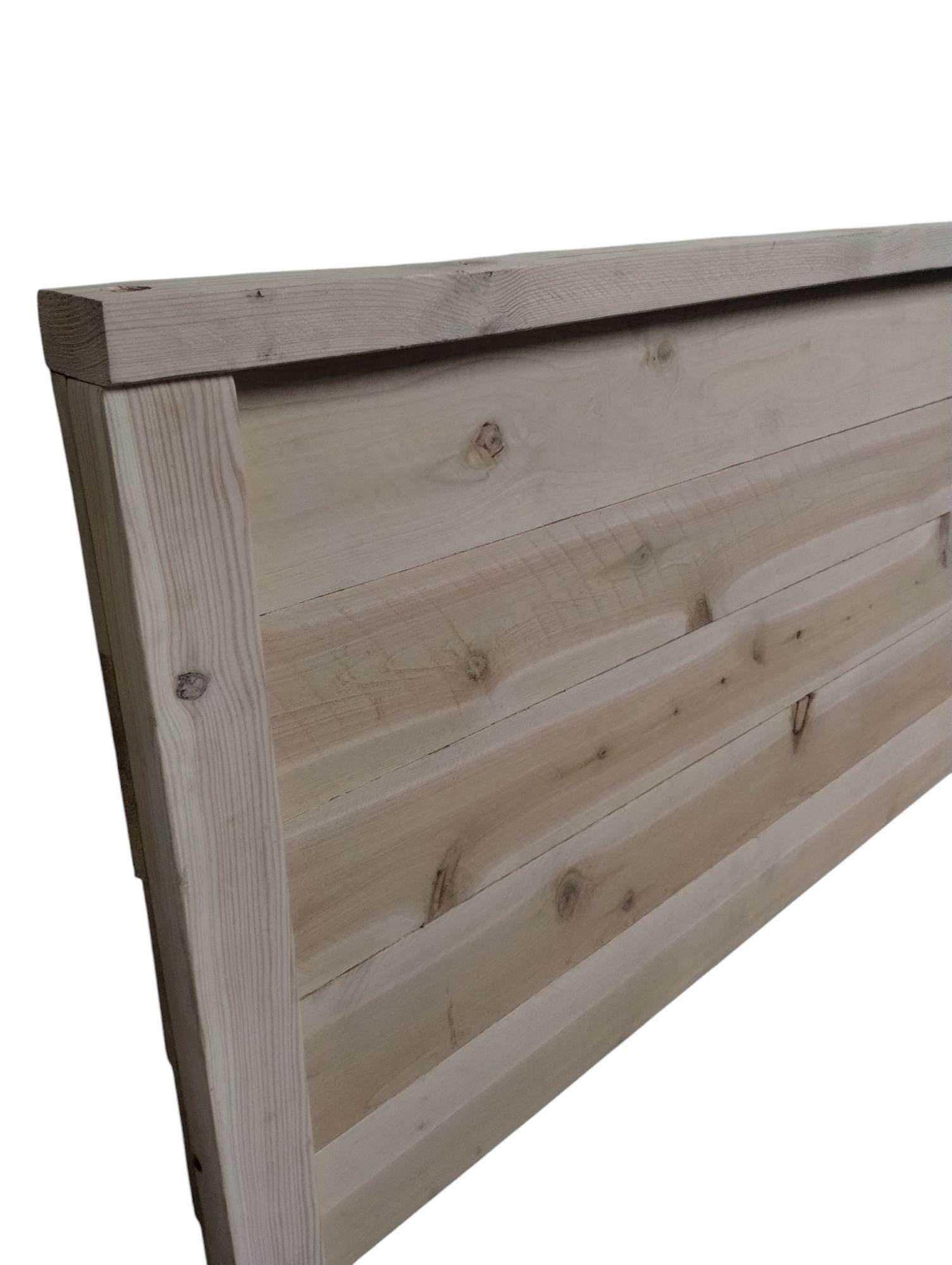 King/queen/full/twin Unfinished Bare Sanded Wood Handcrafted Solid ...