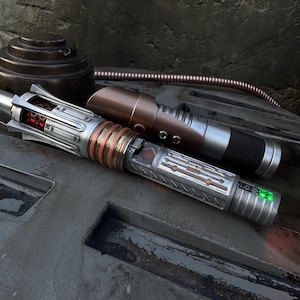 Protosaber SILVER Lightsaber Proffieboard Custom Build Neopixel ( MADE ...