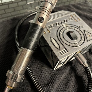 Protosaber SILVER Lightsaber Proffieboard Custom Build Neopixel ...